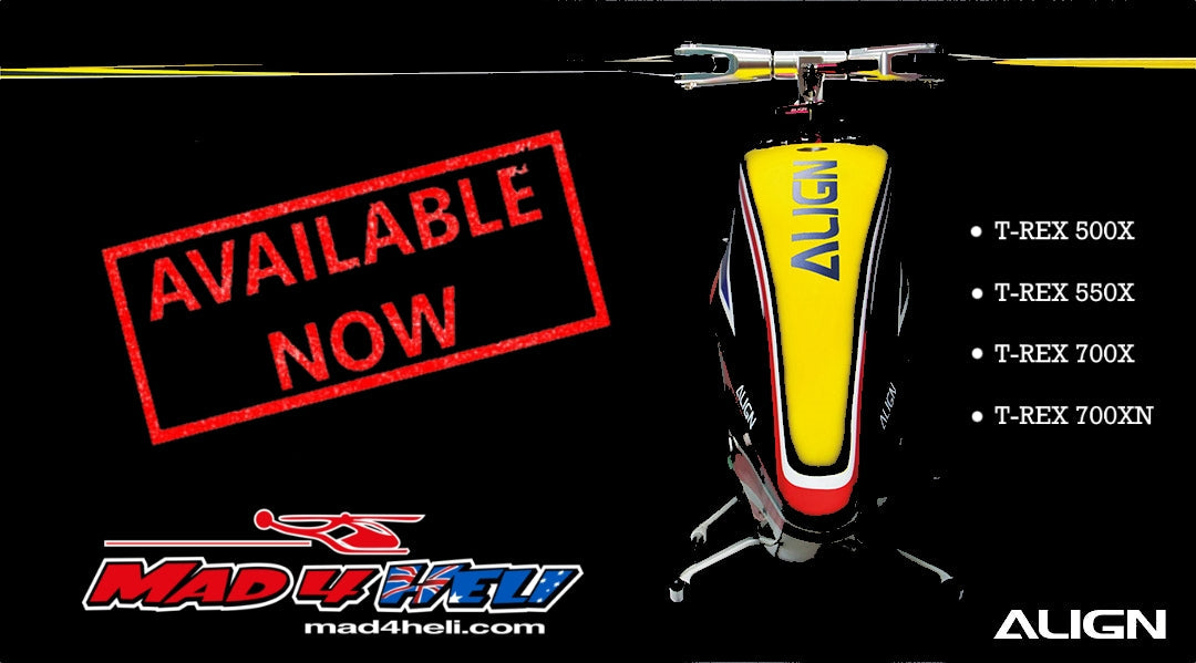 Align RC Helicopter stock has been added! - Mad 4 Heli| Mad 4 Heli