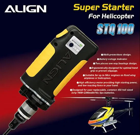 HFSSTQ01 Align Super Starter (For Helicopter) - Mad 4 Heli| Mad 4 Heli