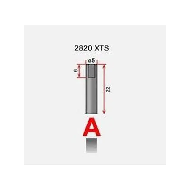 Xnova XTS 2820 Shaft Type A (05mm x 22mm) X2820A - Mad 4 Heli| Mad 4 Heli