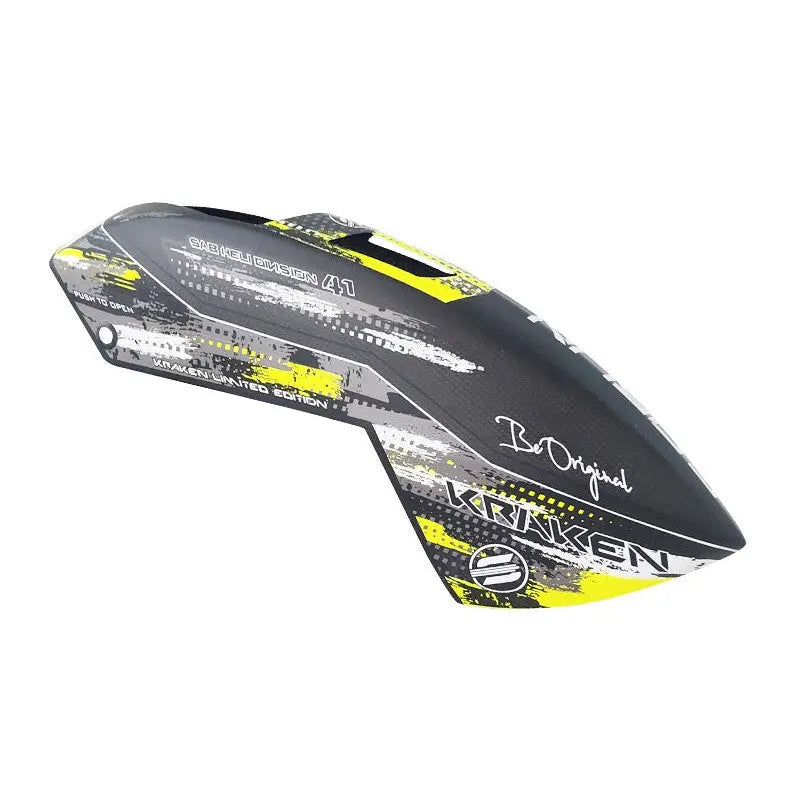 H1506-S KRAKEN S CARBON FIBER CANOPY - Mad 4 Heli| Mad 4 Heli